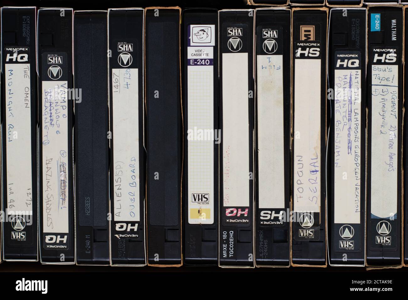 vhs-tape-collection-stock-photo-alamy