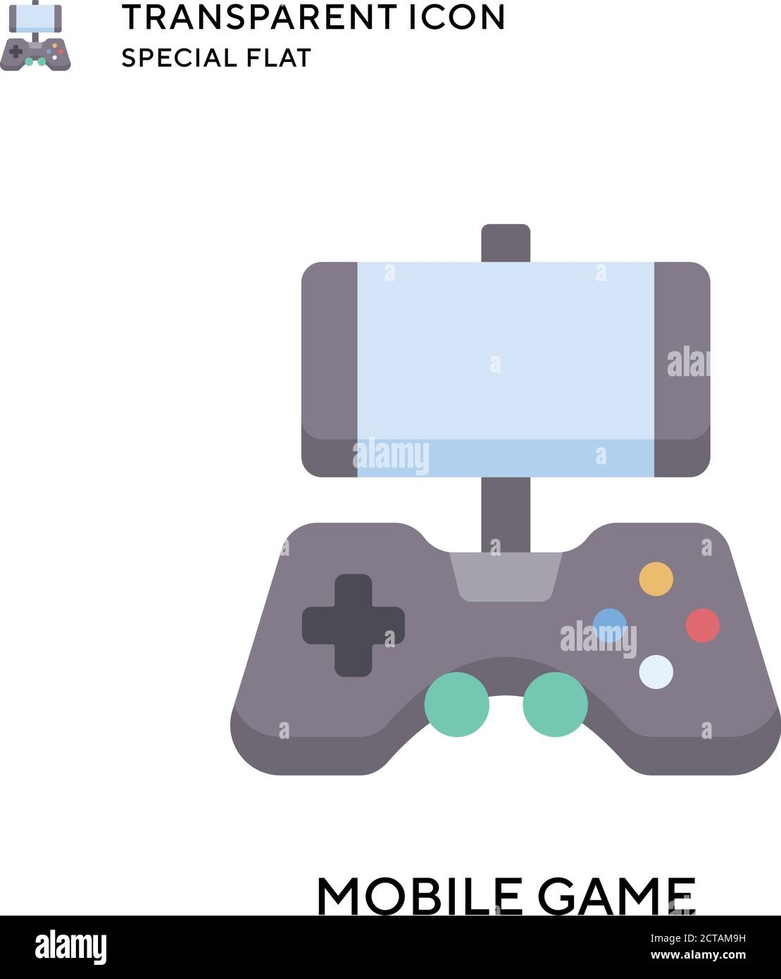 Phone gamer playing mobile Cut Out Stock Images & Pictures - Alamy