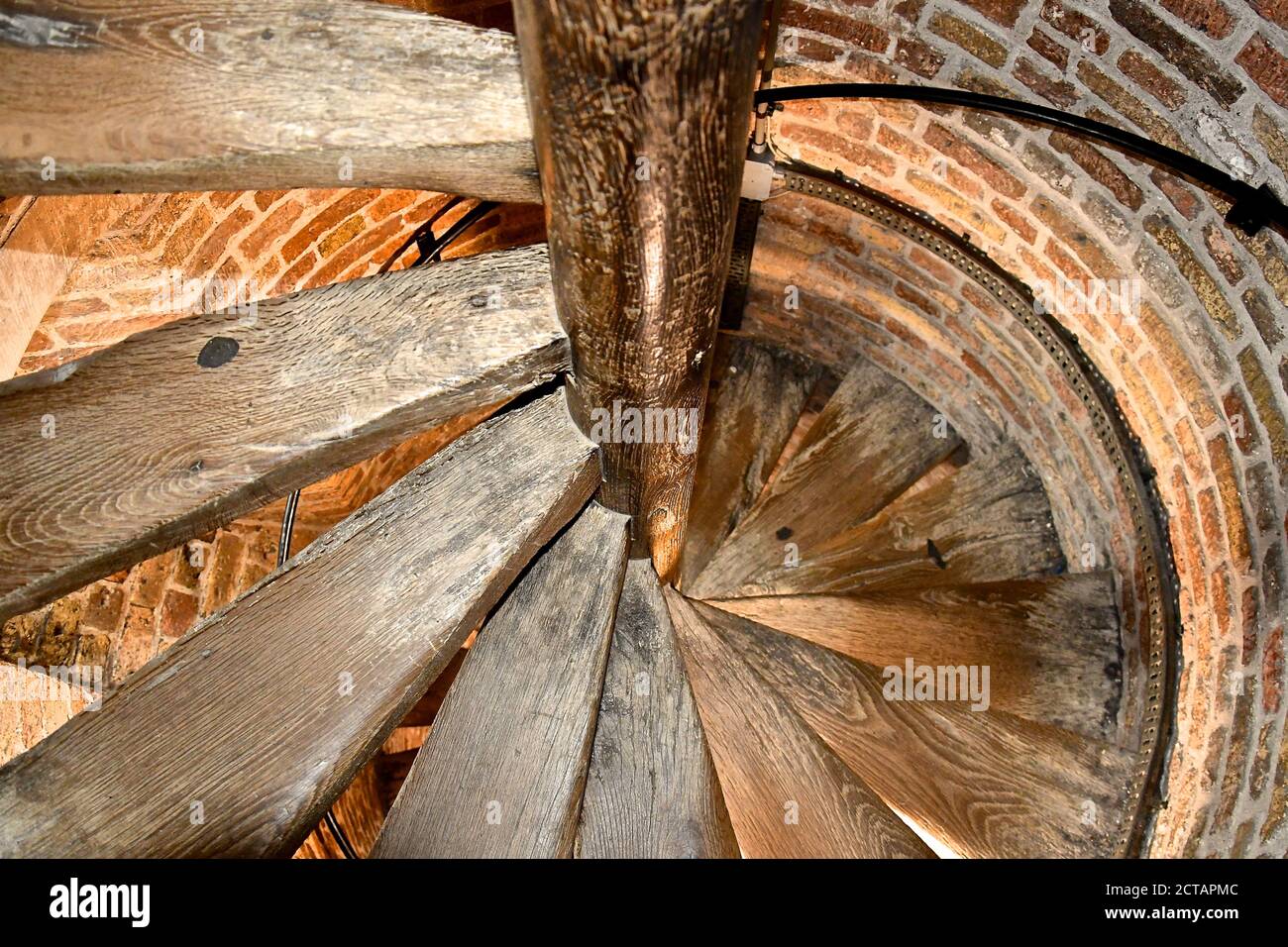 Medieval wooden staircase hi-res stock photography and images - Alamy