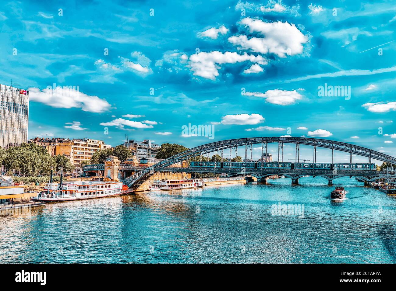 The Bridge Of Austerlitz High Resolution Stock Photography and Images ...
