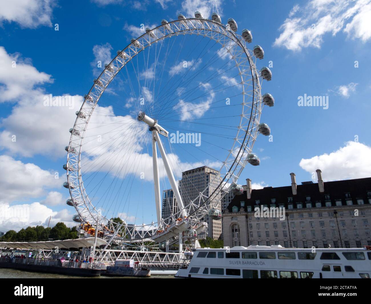 The London Eye is Europes tallest cantilevered observation wheel. One ...