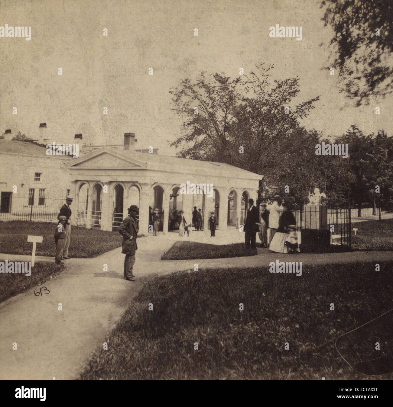 Congress Spring, Saratoga., 1870, New York (State), Saratoga Springs ...