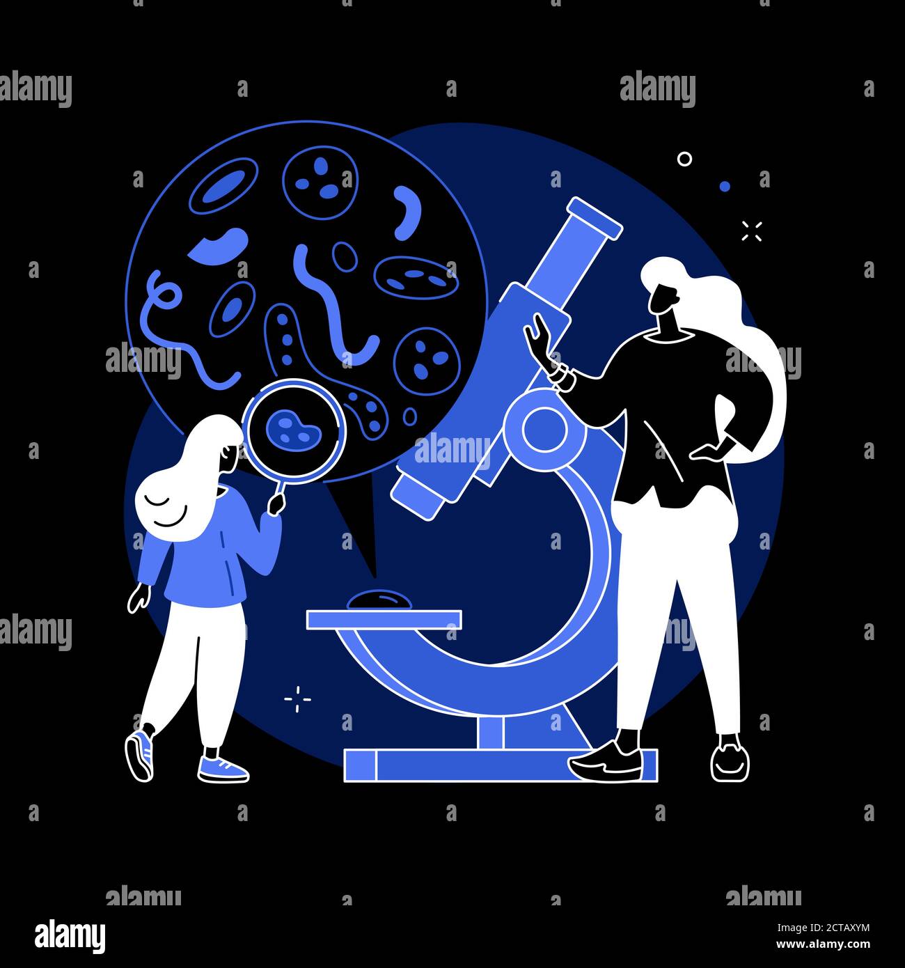 Science camp abstract concept vector illustration Stock Vector Image ...