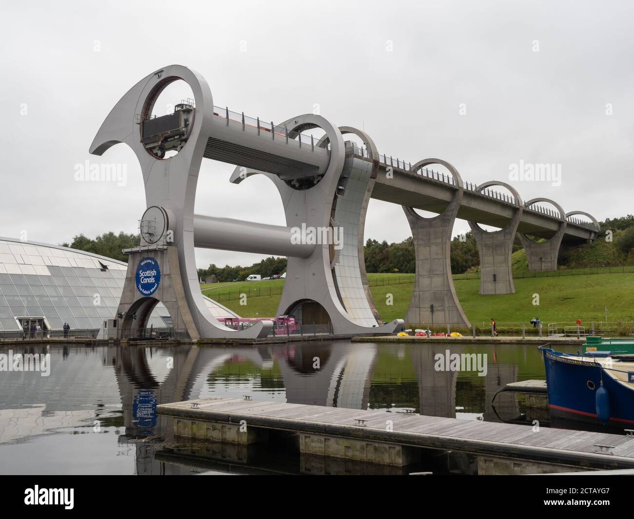 Falkirk wheel building hi-res stock photography and images - Alamy