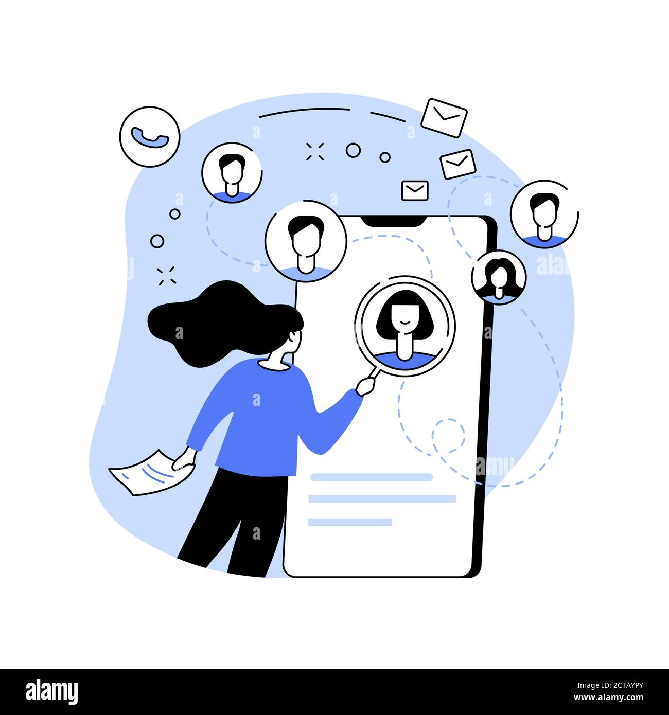 Social media measurement Stock Vector Images - Alamy