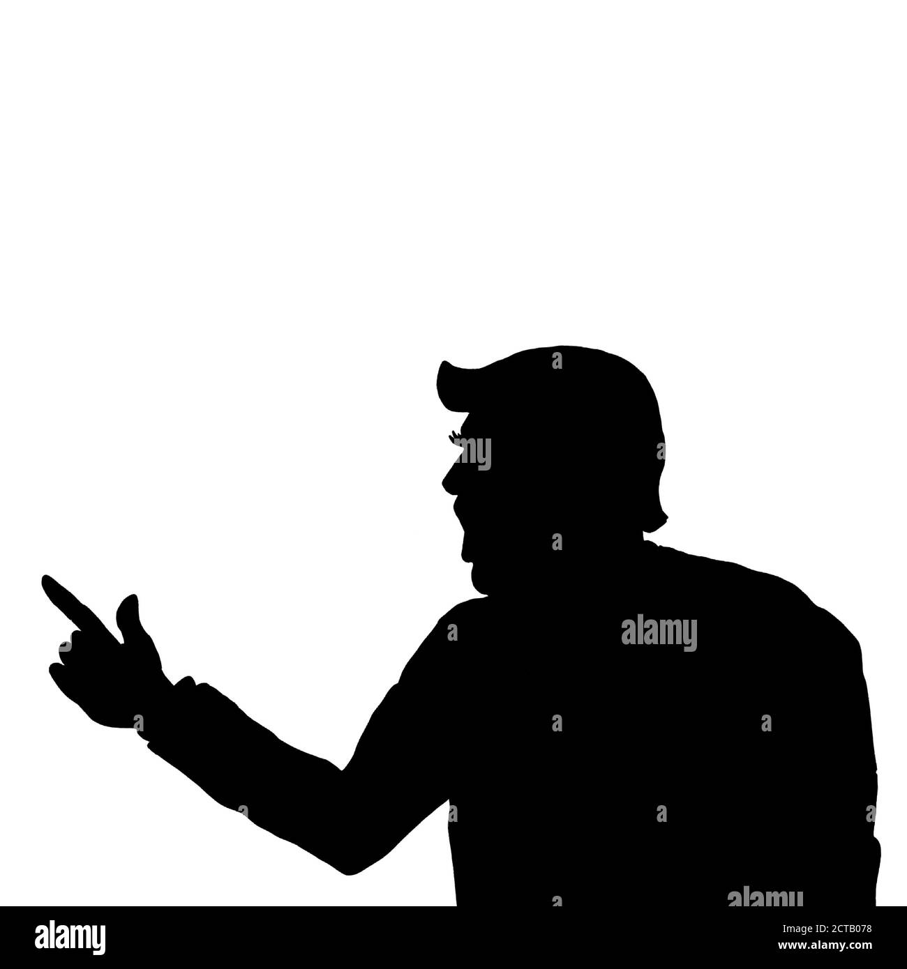 Donald trump portrait Black and White Stock Photos & Images - Alamy