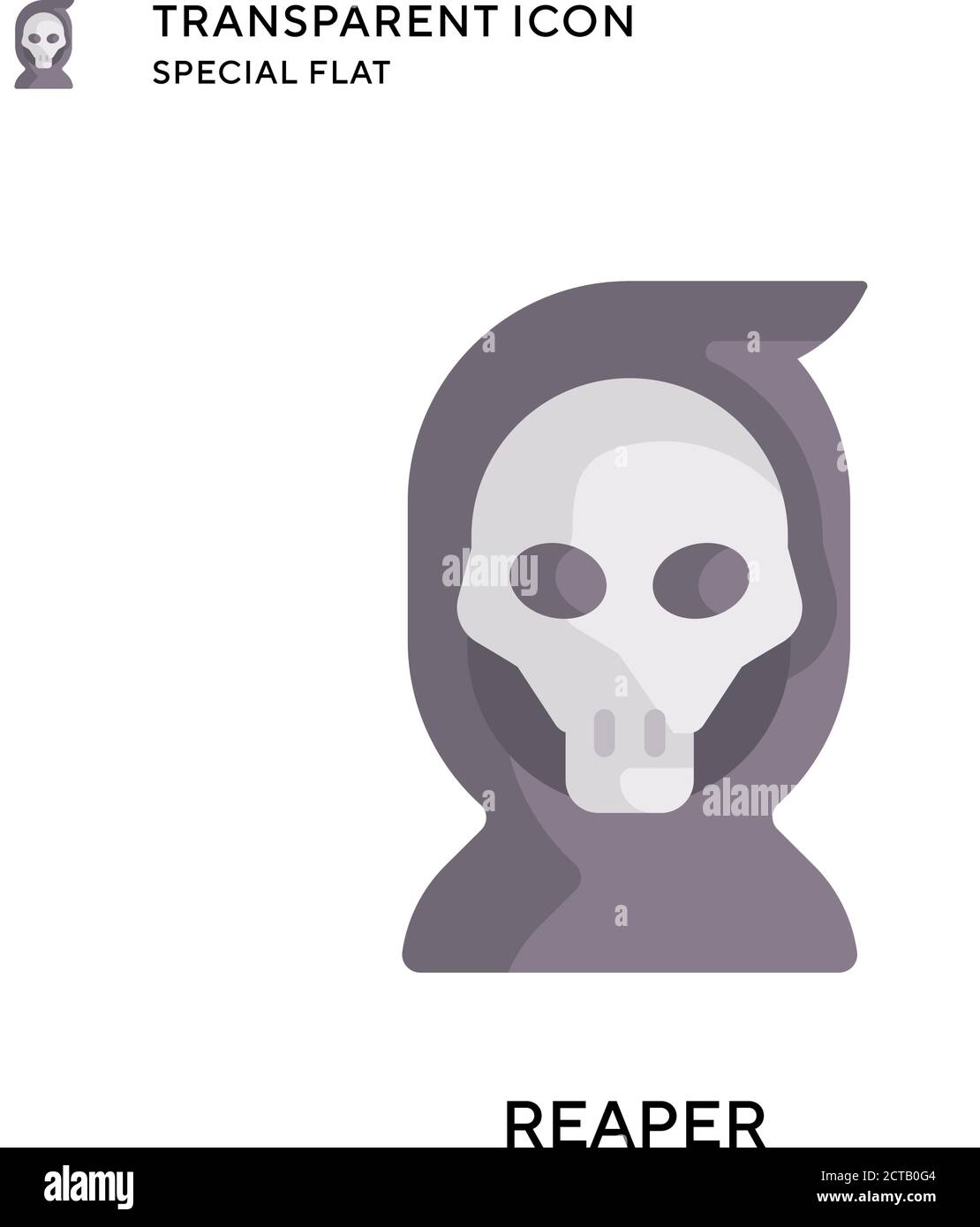 Grim reaper logo Cut Out Stock Images & Pictures - Alamy