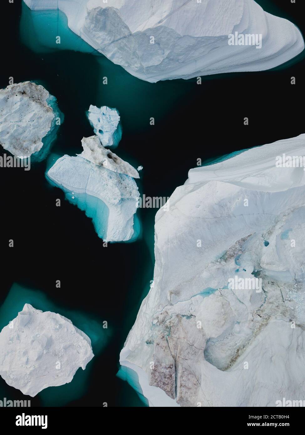 Frozen arctic aerial hi-res stock photography and images - Alamy