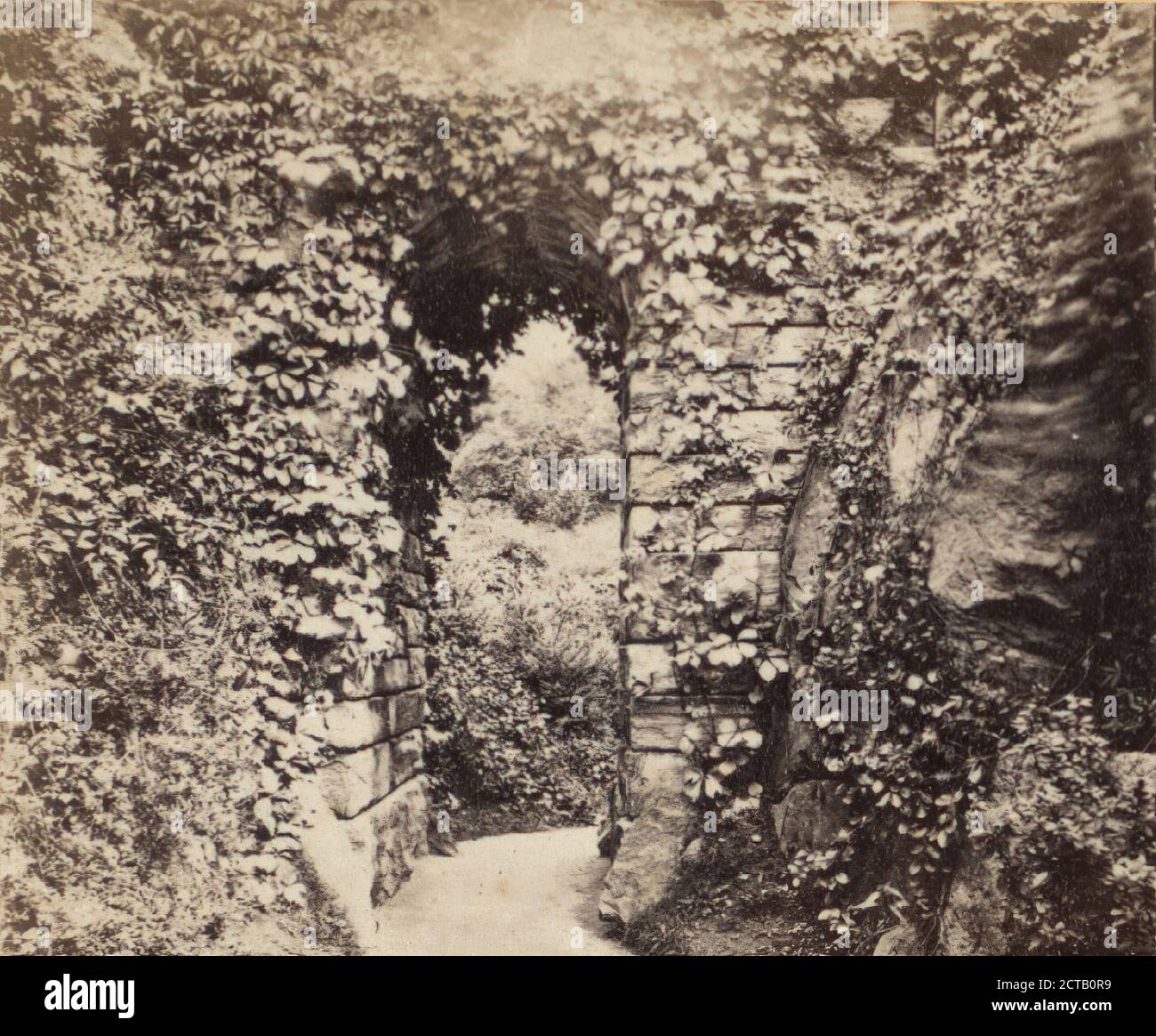 Rustic Stone Arch, near the Cave., E. & H.T. Anthony (Firm), Roche, T ...