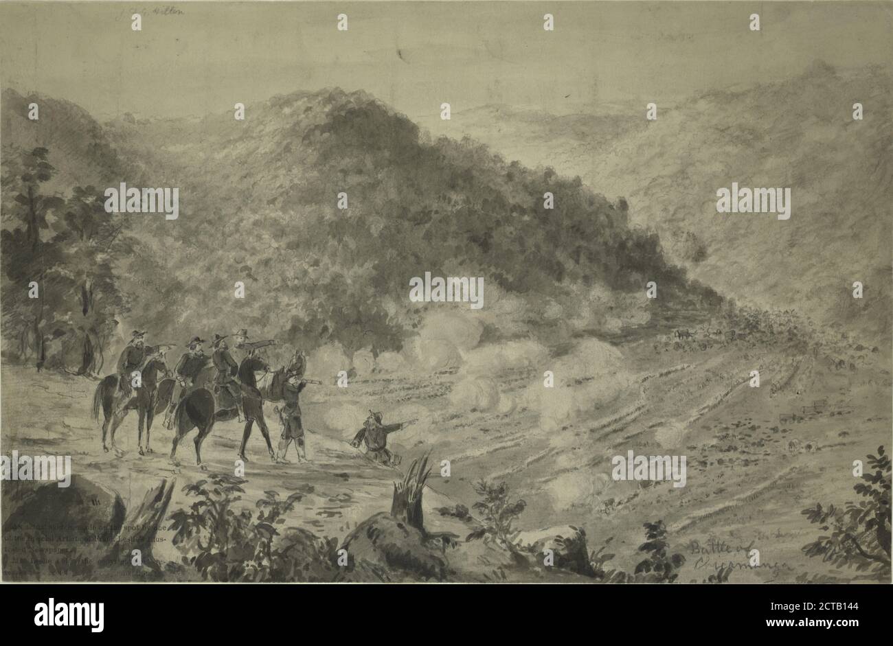 Chickamauga 1863 hi-res stock photography and images - Alamy