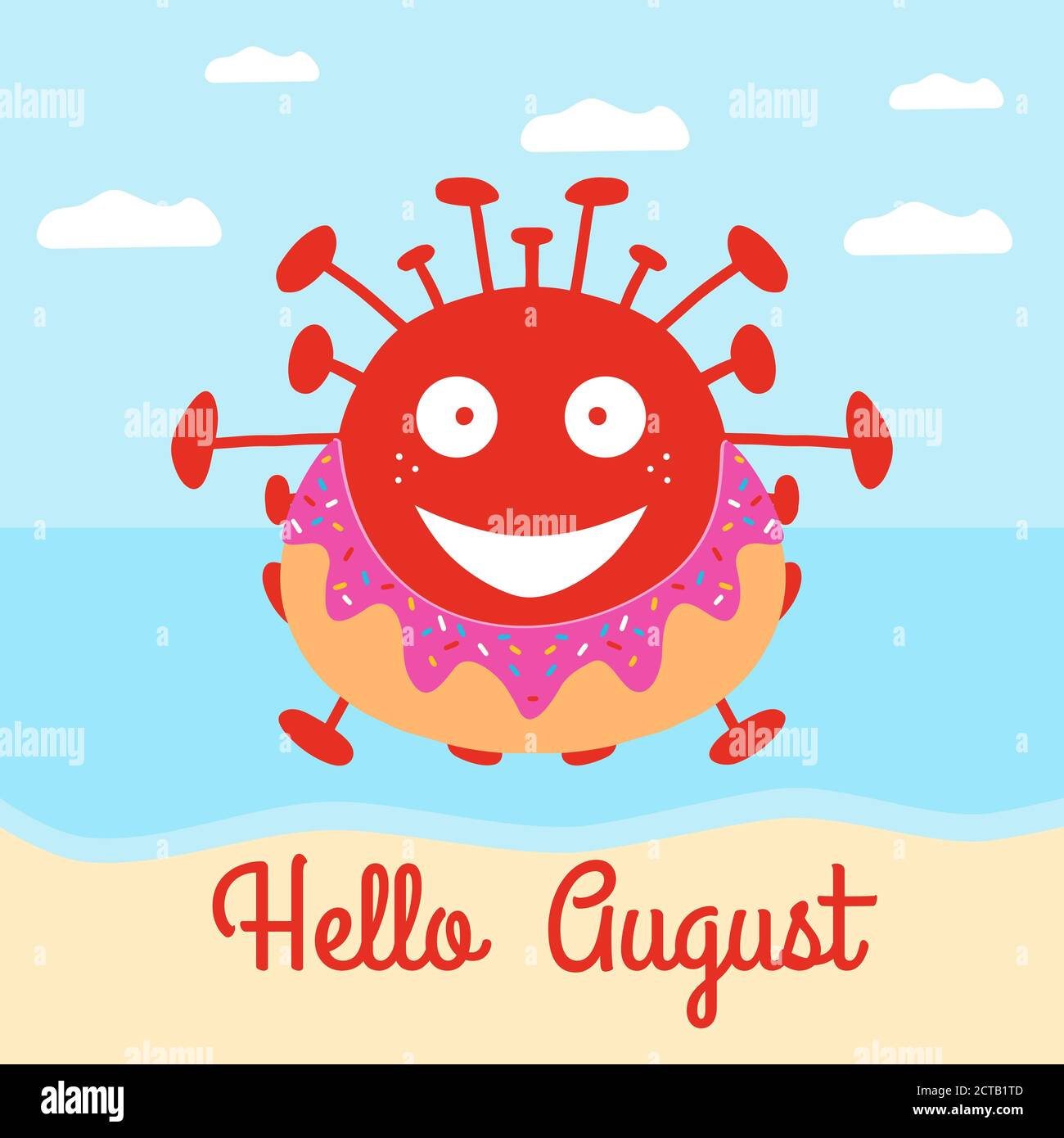 Cartoons Hello August