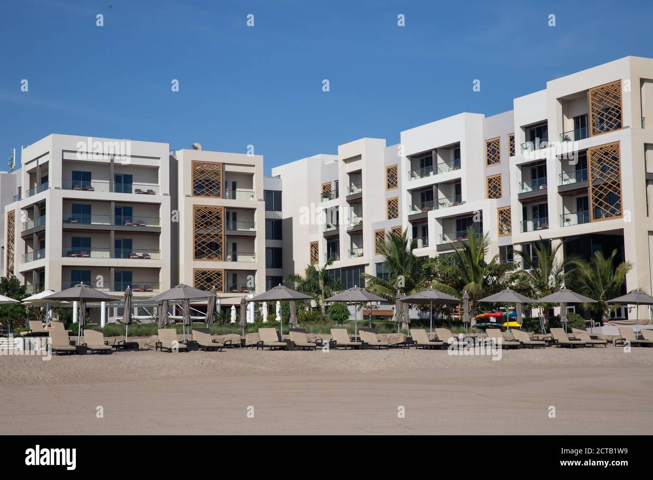 Kempinski hotel by the beach. Al Mouj, The Wave, Muscat, Sultanate of ...