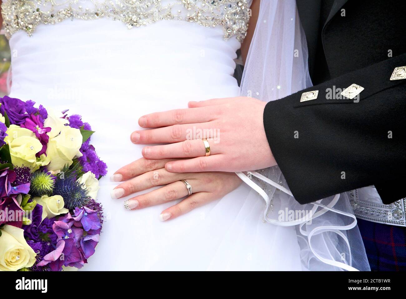 Husband wife wedding rings hi-res stock photography and images - Alamy