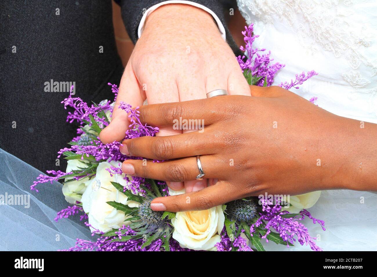 Husband wife wedding rings hi-res stock photography and images - Alamy