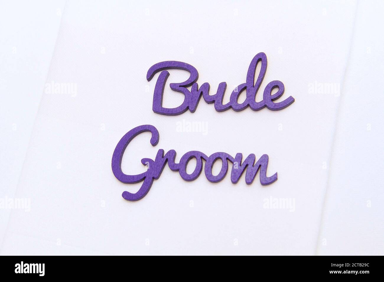 Bride to be letters hi-res stock photography and images - Alamy