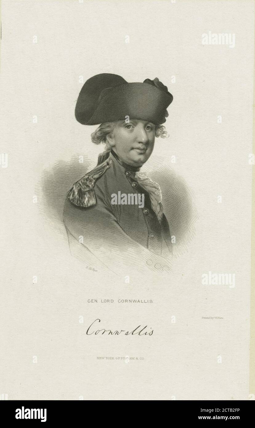 Lord cornwallis hi-res stock photography and images - Alamy