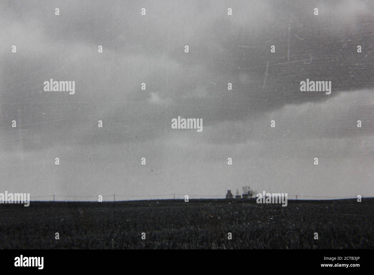 Fine 1970s black and white minimalist photography of a remote ...
