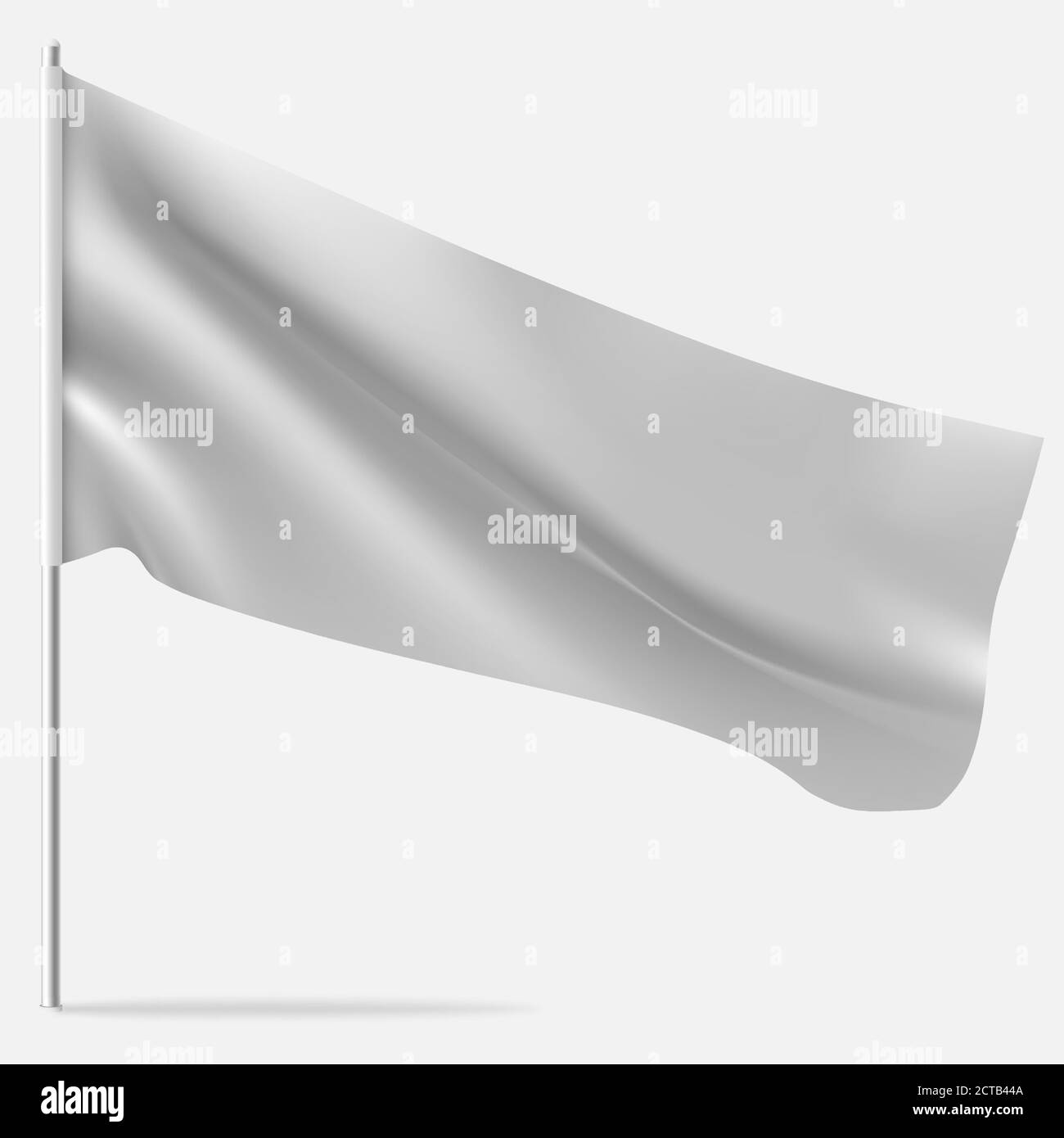 Blank flag on pole hi-res stock photography and images - Alamy