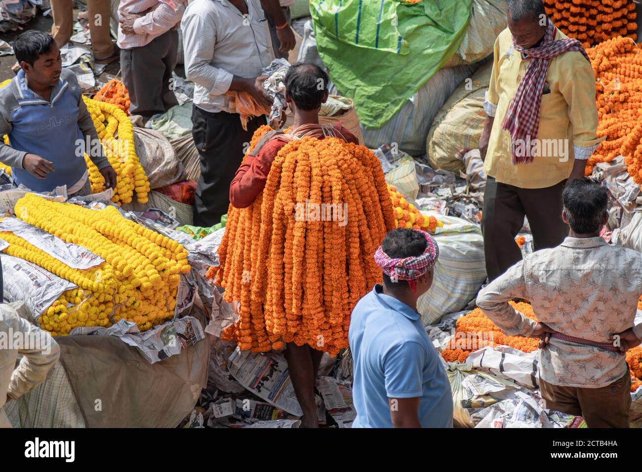 Kolkata, India - February 2, 2020: Unidentified people attends Mallick ...