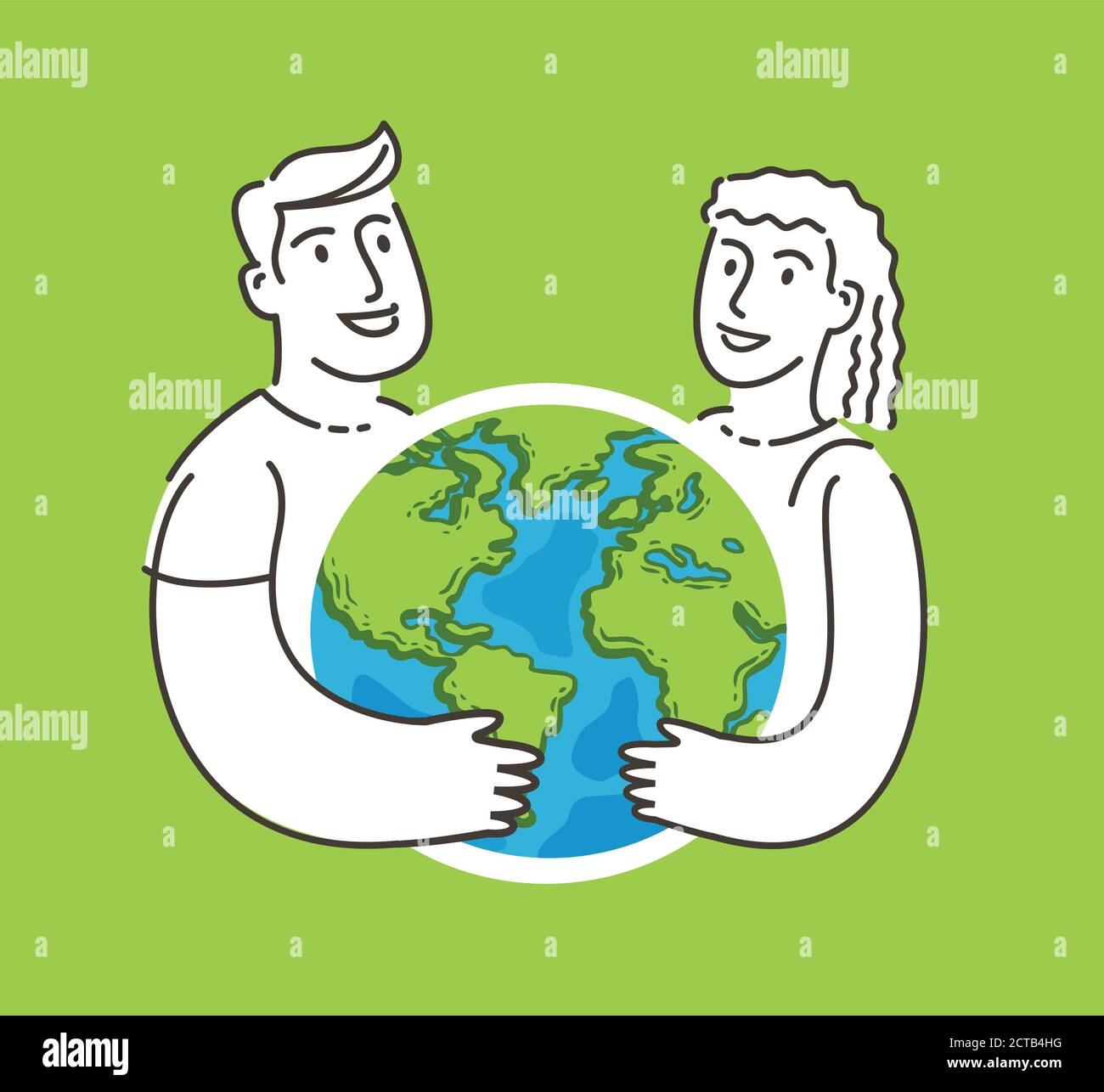 Environment protection. Ecology, nature concept vector illustration ...