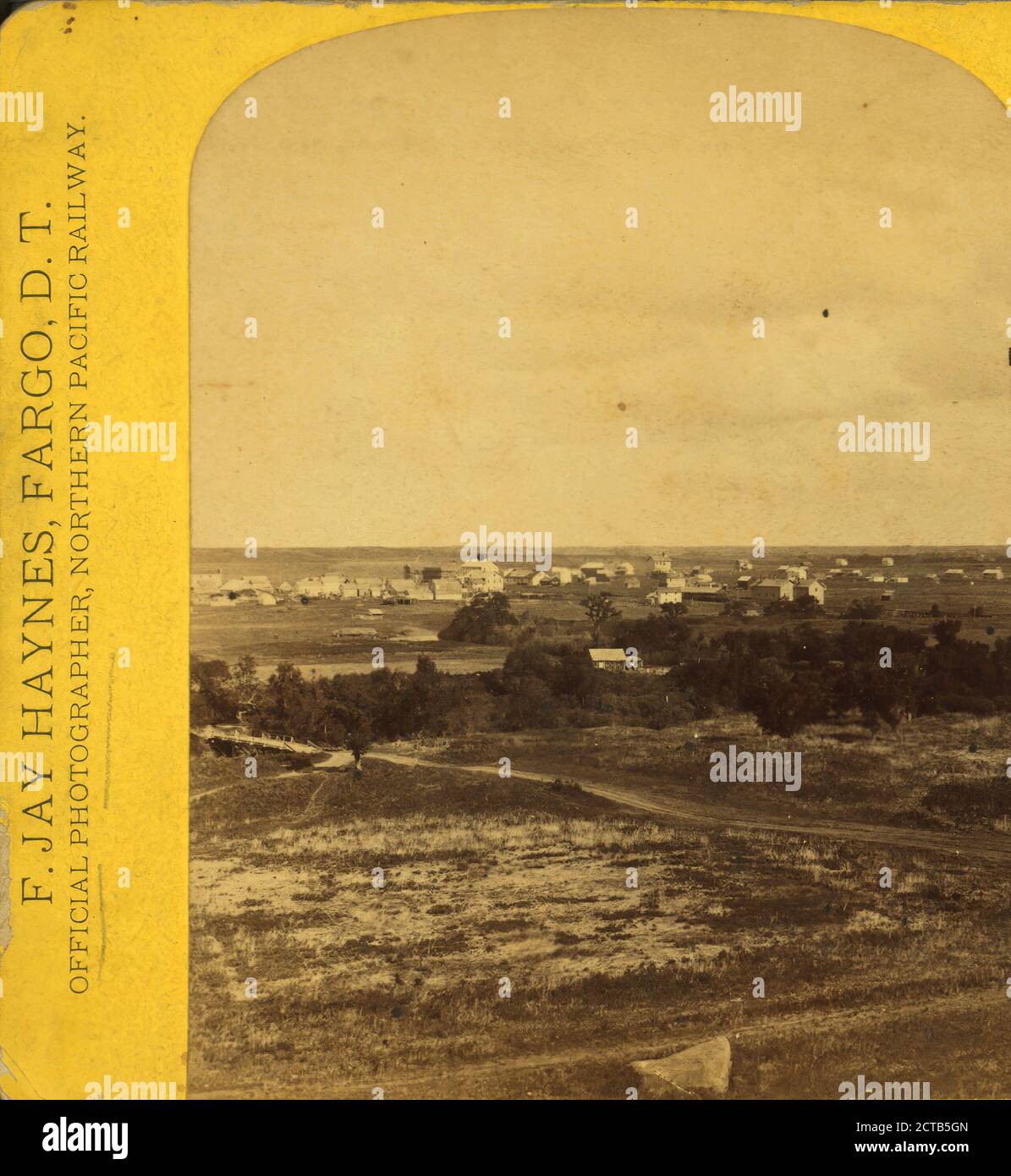 Jamestown and valley., Haynes, F. Jay (Frank Jay) (1853-1921 Stock ...