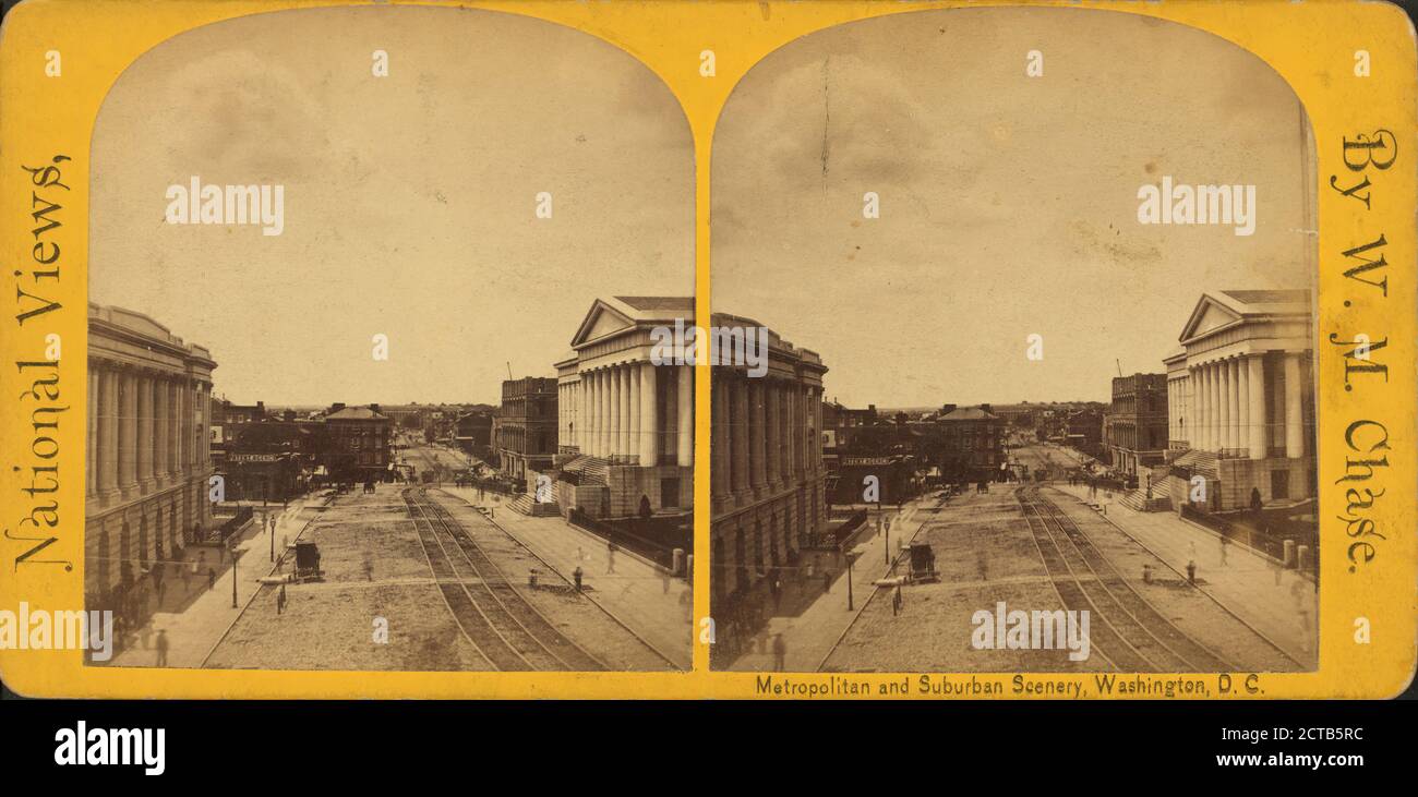 Metropolitan and Suburban Scenery, Washington, D.C.., 1865, Washington ...