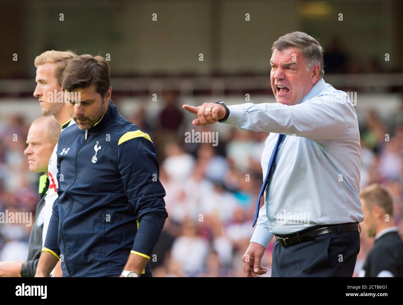 SAM ALLARDYCE West Ham United v Tottenham Hotspur Premier League. PHOTO ...