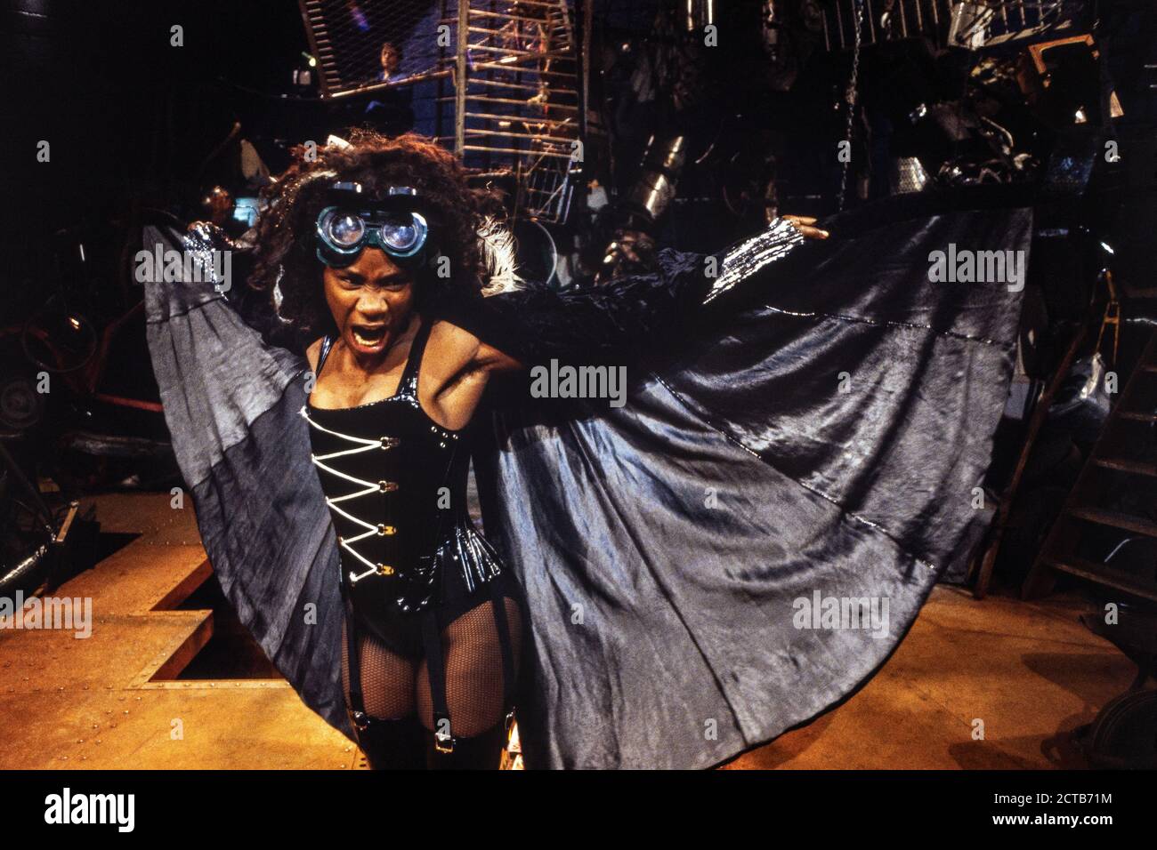 Josette Bushel Mingo rehearsing for a production based on the Ted ...