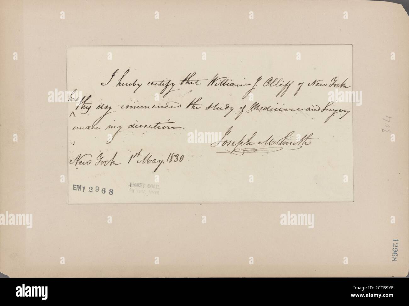 Document, text, Documents, 1830 Stock Photo - Alamy