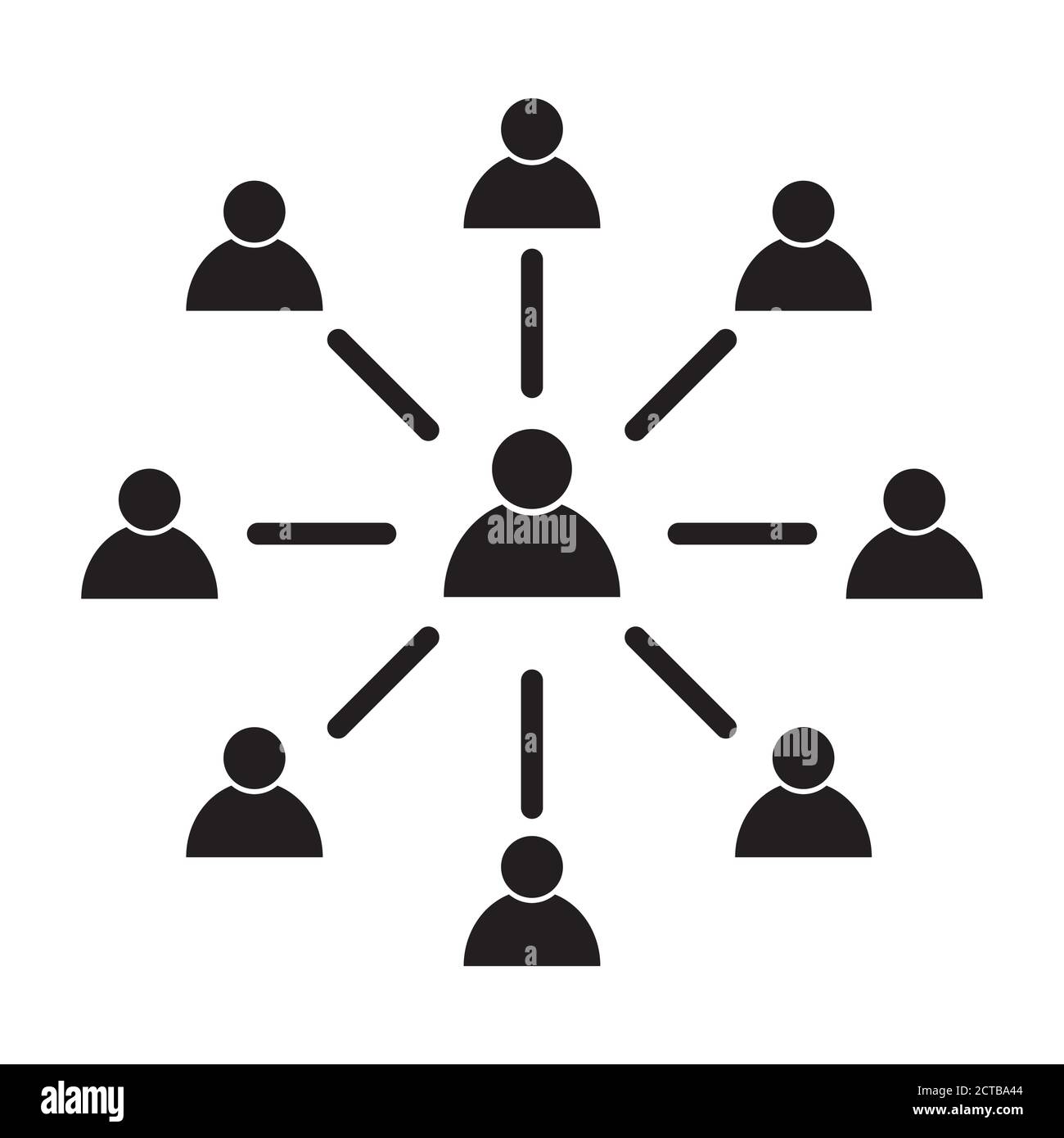 employee engagement vector icon, symbol on white background ...