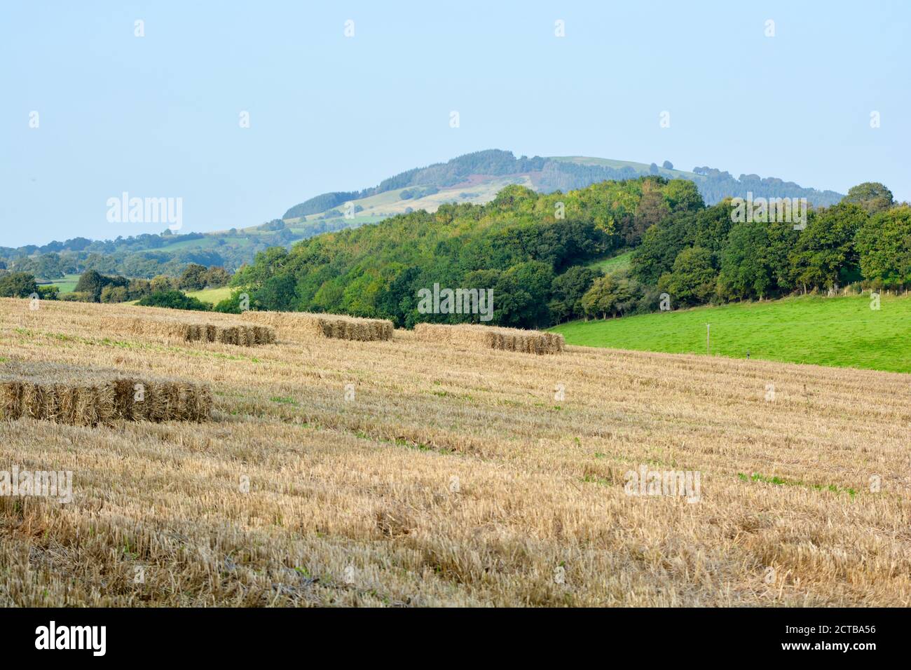 Abergavenny view town hi-res stock photography and images - Alamy