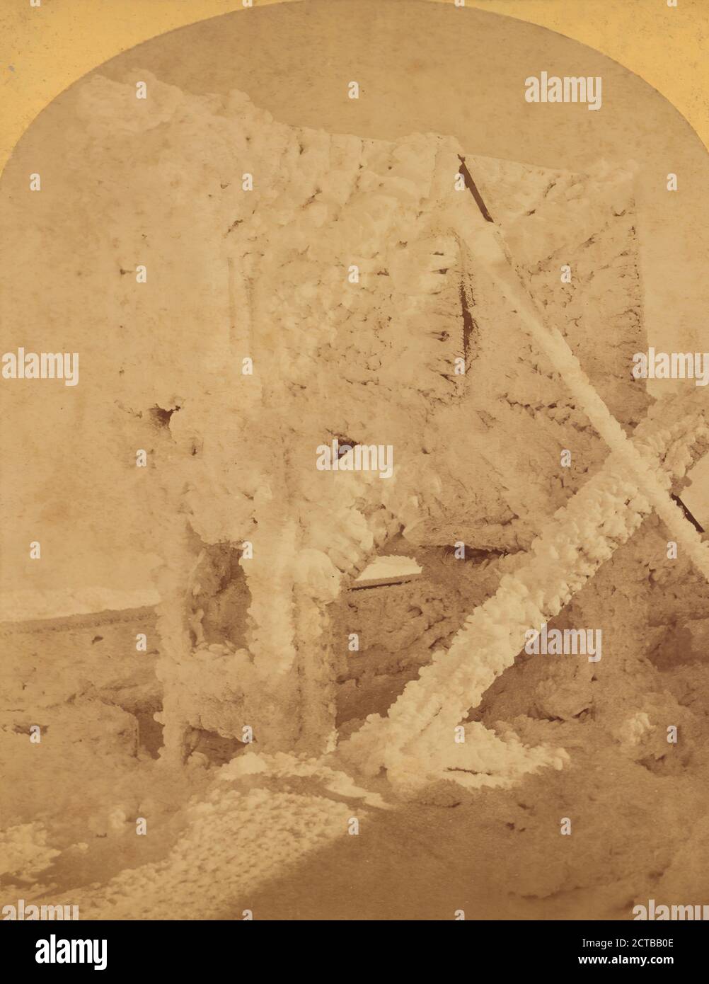 Water Tank and Frost Work, Mt. Washington., Kilburn Brothers, New ...