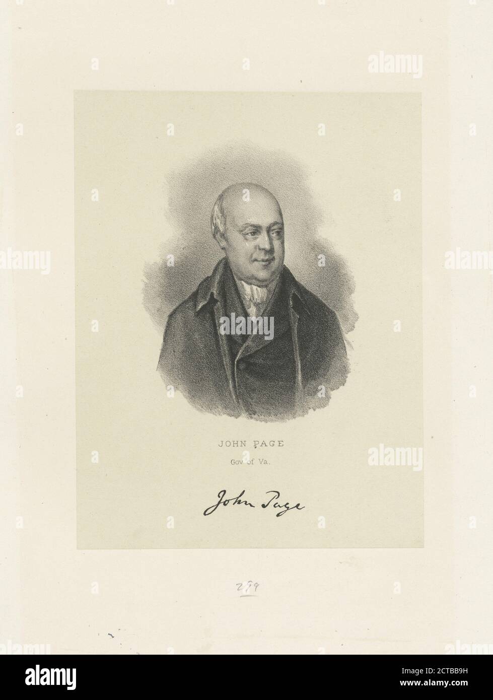 Gov john page hi-res stock photography and images - Alamy