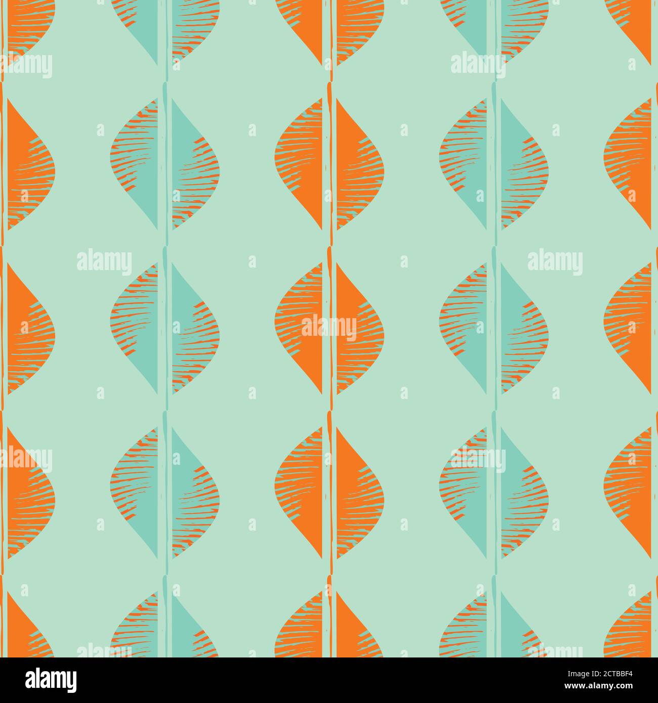 Mint Green Tribal Pattern