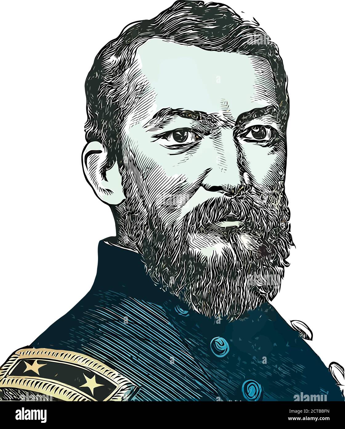 General philip sheridan 1831 1888 hi-res stock photography and images ...