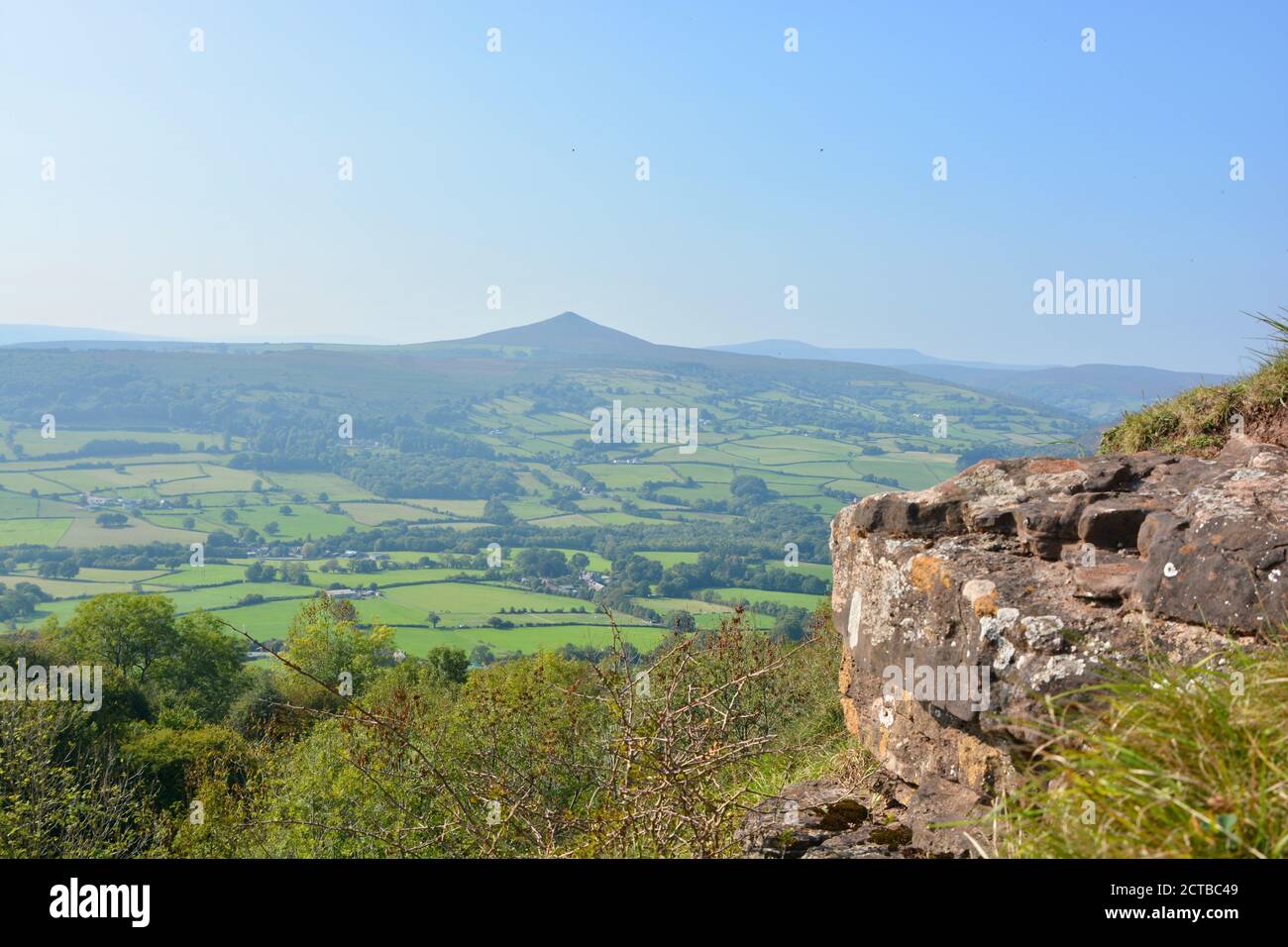 Skirrid fawr mountain black mountains hi-res stock photography and ...