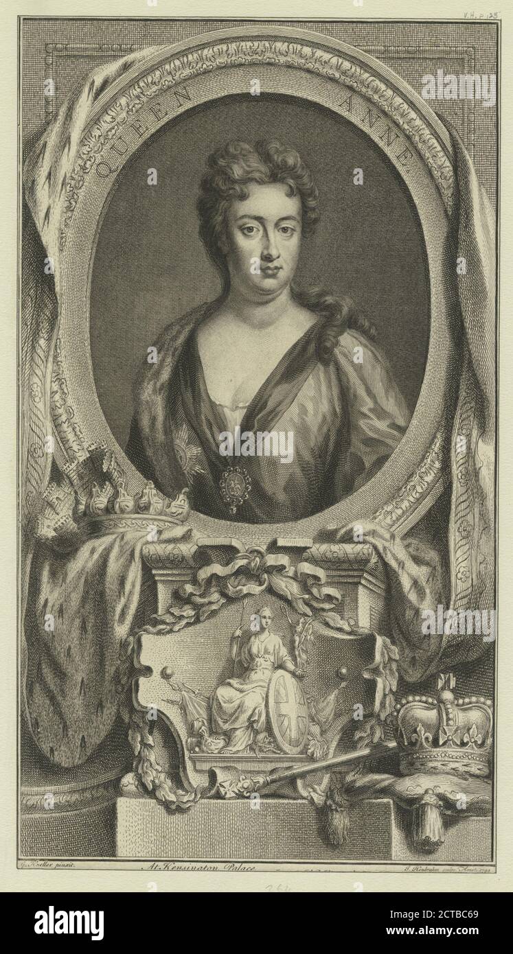 Godfrey kneller and queen anne hi-res stock photography and images - Alamy