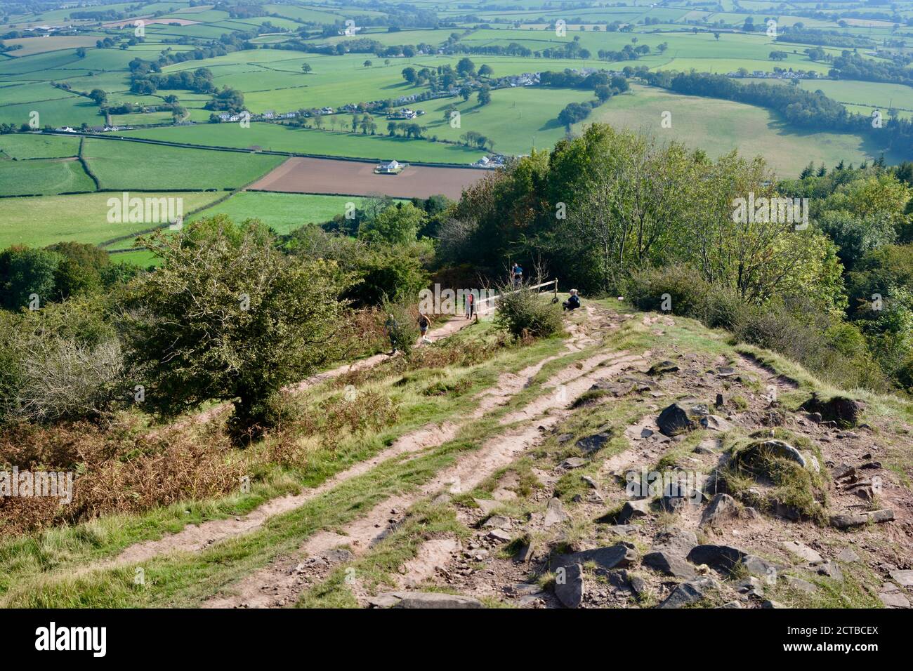 Ysgyryd fawr skirrid fawr mountain hi-res stock photography and images ...