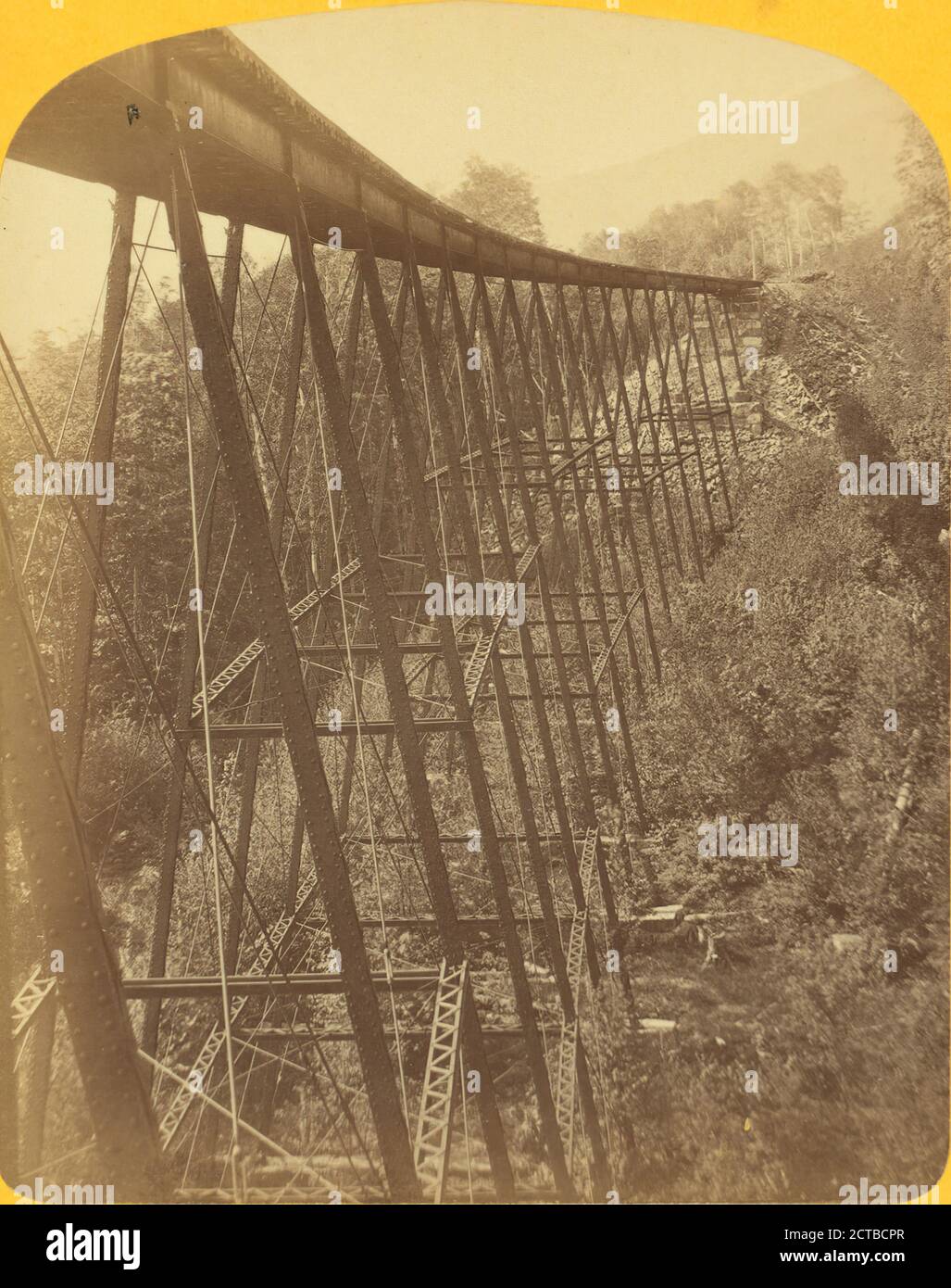 Frankenstein Trestle, P. & O.R.R., White Mts. Notch., G. H. Aldrich ...