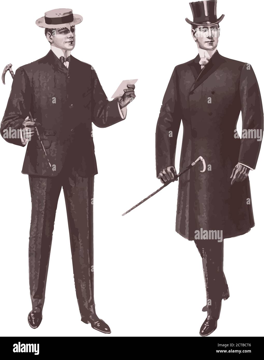1900s fashion illustration hi-res stock photography and images - Alamy