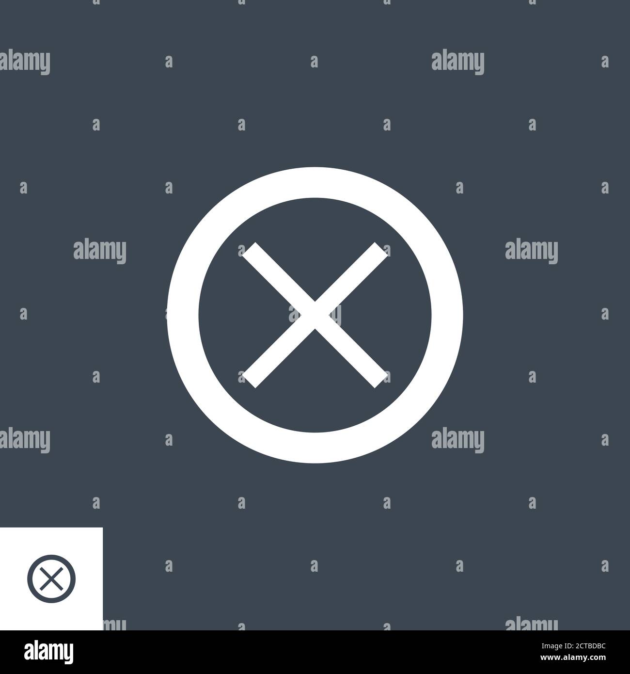 Cross mark Stock Vector Images - Alamy