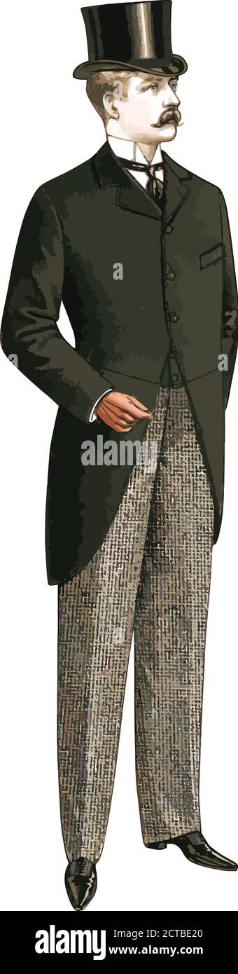 Fashion of the 1900s Cut Out Stock Images & Pictures - Alamy