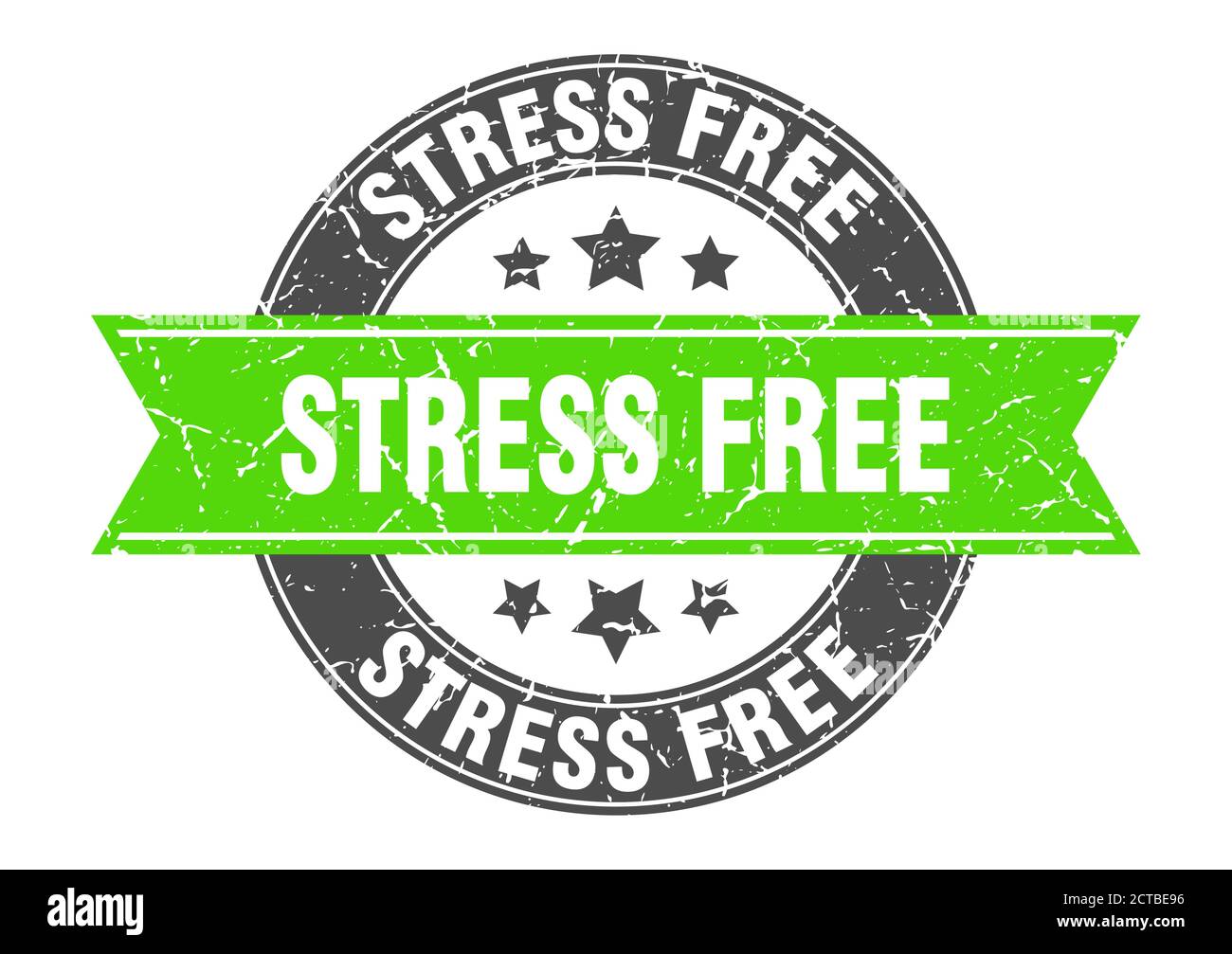 Stress free label sign hi-res stock photography and images - Alamy