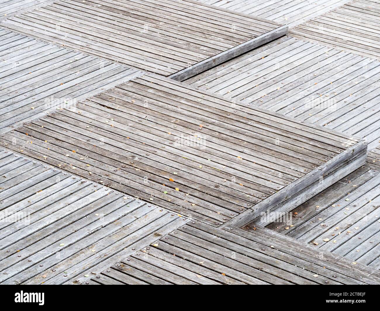 steps on natural bleached wooden pavement of outdoor pier Stock Photo ...