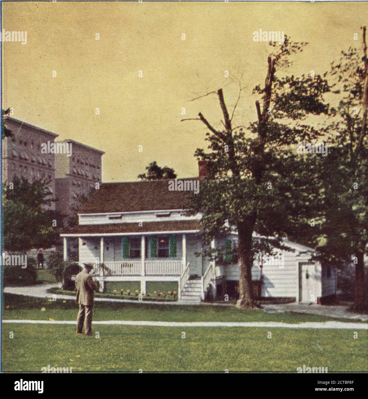 Home of Edgar Allen Poe in Poe Park, New York City., 1860?-1925, New ...