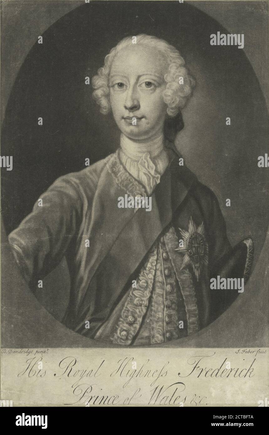 Frederick prince of wales hi-res stock photography and images - Alamy