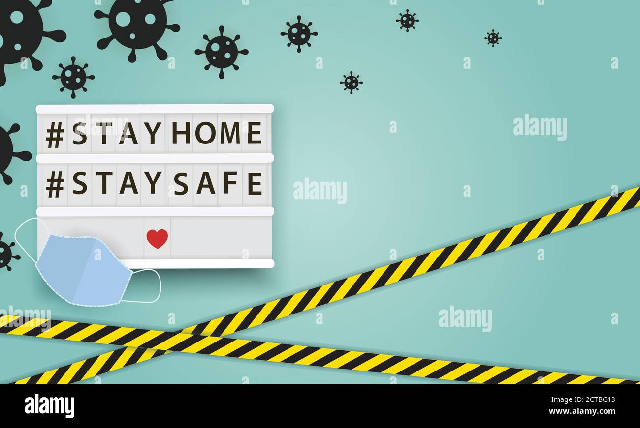 Coronavirus background. Prevention methods info graphics,Logo, symbol ...