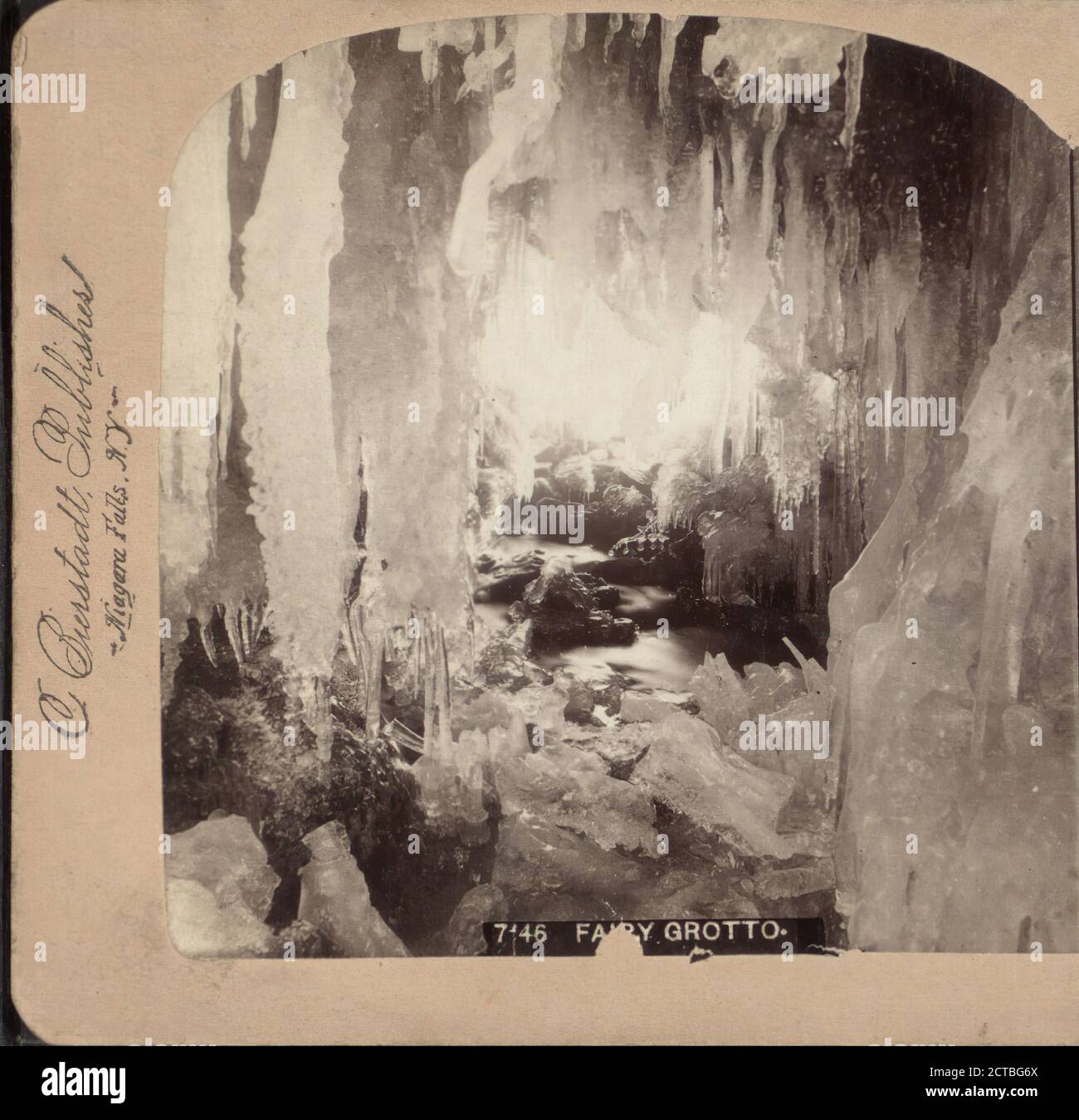 Fairy Grotto., Bierstadt Brothers, Bierstadt, Charles (1819-1903), New ...