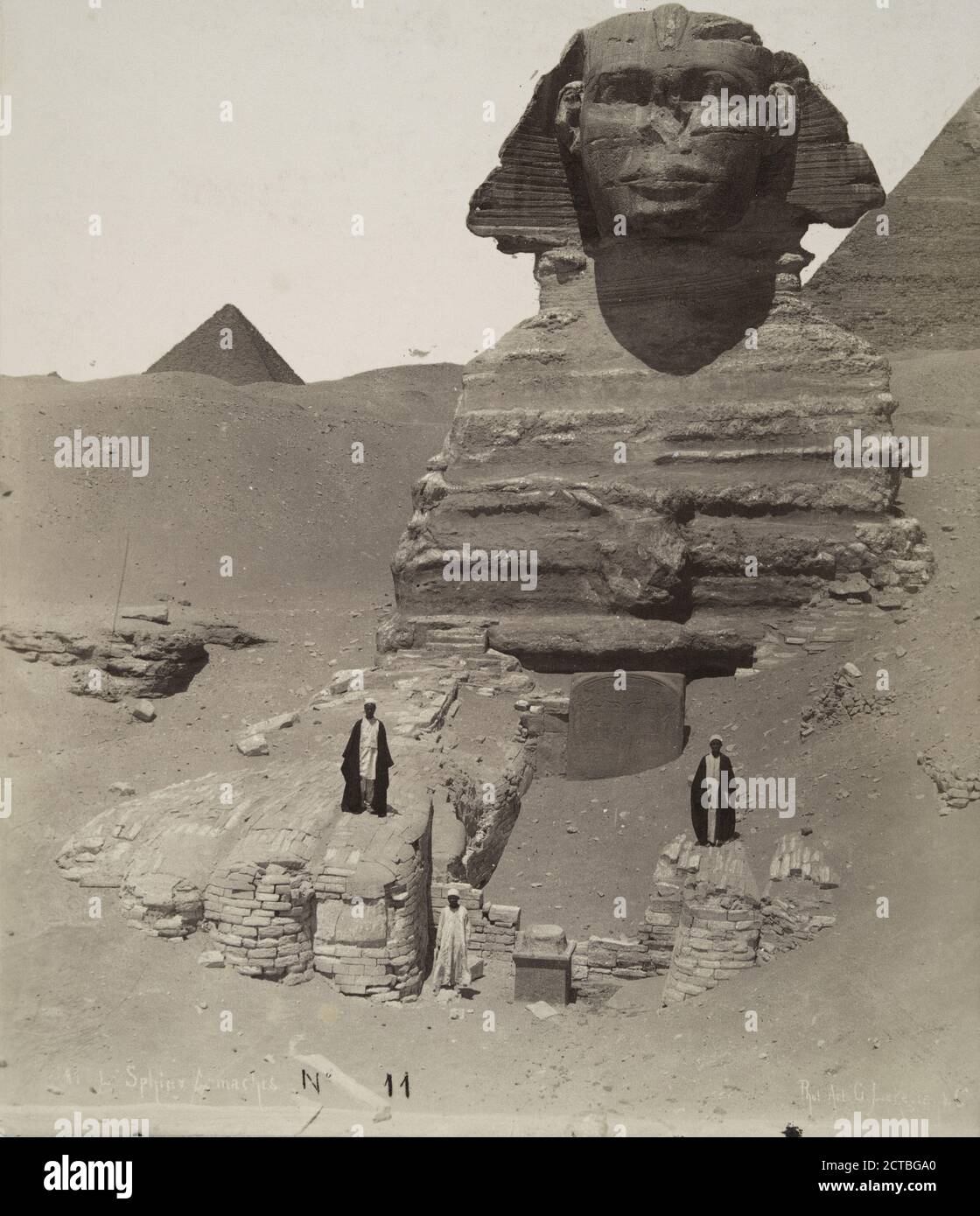 Nº 11 Sphinx machis, still image, 1880 - 1889, G. Lékégian Stock Photo ...