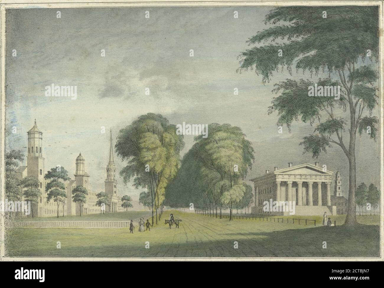 Yale College and State House, New-Haven, Con., still image, Prints ...
